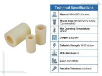 China Customized Size Al2o3 99% Alumina Ceramic Piston Ceramic Plunger Pump for sale