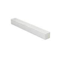 China Lab Rectangular Thin Alumina Boat Crucible For Tube Furnace for sale