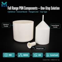 China Pyrolytic Boron Nitride PBN Crucible for MOCVD & Semiconductor High Temperature Process for sale