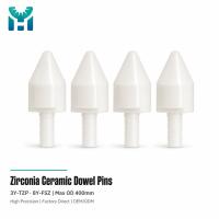 China High Precision Zirconia Ceramic Dowel Pins 3Y-TZP 8Y-FSZ Flatness 0.002mm OEM Custom Max OD 400mm for sale