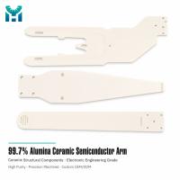 China 99.7% High-Purity Alumina Ceramic Semiconductor Arm with High Electrical Insulation and Thermal Resistance Up to 1600°C for sale