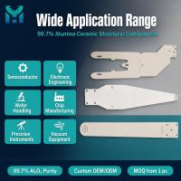 China 99.7% High-Purity Alumina Ceramic Semiconductor Arm with High Electrical Insulation and Thermal Resistance Up to 1600°C for sale