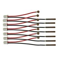 China Customized Battery Cable Assembly Connector With Round Nickel Tab by Electrical Harness Manufacturers for sale