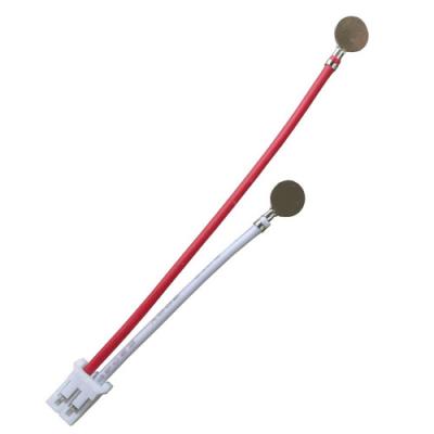 China Custom Wire Harness JST 2 Pin Connector Nickel Plated Tab 0.15mm Pre-Crimped Cable Assembly for Battery Pack for sale