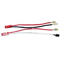 China OEM ODM Nickel Plated Soldering Tab Battery Power Wire Extension with Molex Connector 26 AWG for sale