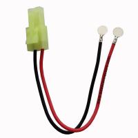 China OEM ODM Mini Tamiya EL 2P 4.5mm Pitch Connector Wire Harness with Nickel Tabs Battery Cable Assembly for sale