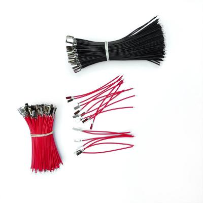 China Crimp Nickel Plated Battery Wire Cable 28AWG UL1571 OEM ODM Wire Harness Assembly for sale
