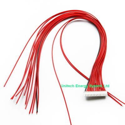 China Custom Battery Connection Harness XH2.54 2-18Pin BMS Cable Lithium Protection Board Wire for sale