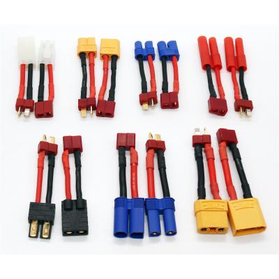 China XT30 XT60 XT90 Male Female Connector 12AWG 200mm Silicone Wire Cable for RC Drone Battery for sale