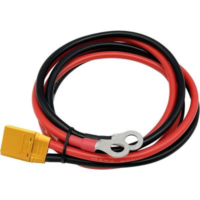 China XT60 Wiring Harness 8AWG 10AWG with O Ring Terminal for Battery Charger Automotive Cable TUV Approved for sale