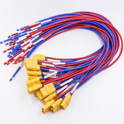 China XT60 XT90 RC Battery Connector Wire Harness Assembly 16-12AWG Silicone Cable -25°C to 120°C for sale