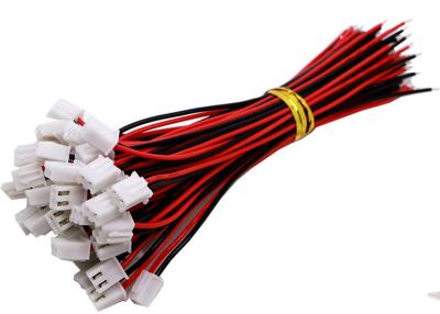 China Custom Wire Harness Connectors JST XH 2.54mm 2 Pin Terminal Plug Extension Cable for sale