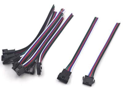 China 5 Pin JST SM Male Female Connector 2.5mm Pitch Extension Wire 90mm for sale