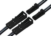 China LED Light Mini Plug Extension Cable 2.54mm 2Pin Male Female Dupont Connector 100mm for sale