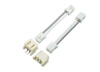 China JST PHR 2P 2.0mm Pitch Male to Male Cable Harness 100mm AWG22-30 for sale