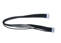 China JST ZHR-6P 1.5mm Pitch Male to Male Connector 200mm Silicone Extension Wire AWG28 for sale