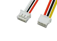 China JST ZHR 3P Wire Harness 1.5mm Pitch 26AWG 100mm Electronic Cable Assembly for sale