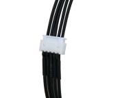 China JST XH 2.54mm 5P Male to Female Connector Wire Harness 24AWG 500mm for sale
