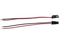 China Male 2pin Micro-Fit Molex 43645 Connector Plug 3.0mm Pitch 24AWG Wire Harness for sale