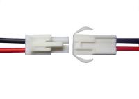 China 4.5mm Pitch EL 2P Male Plug Female Wire to Wire Terminal Connector 16-20 AWG for sale