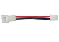 China JST XH 2P Female to Male 2.54mm Pitch Connector Cable Wire Harness 22-26 AWG for sale