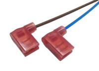 China Insulated PVC Nylon Flag Faston Female Terminal Wire Harness 110 187 250 for sale