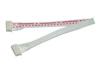 China XHP-6P 2.54mm JST Male Connector 24AWG Flat Ribbon Cable Wire Harness Assembly Low MOQ for sale