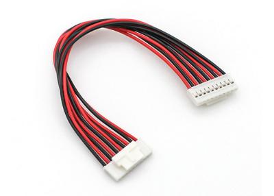 China 2.0mm PHS Wire Harness JST 10P Male Connector 24AWG PVC Cable Custom Assembly for sale