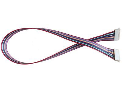 China Molex 2510 12P 2.54mm Pitch Male to Male Connector Ribbon Cable Assembly for sale