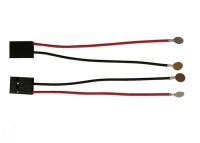 China Battery Nickel Weld Tabs 0.15mm Thickness Dupont 4P Connector Extension Cable 70mm for sale