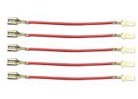 China Copper Plating Battery Nickel Tabs Spade Terminals Electronic Cable Wire Connector for sale