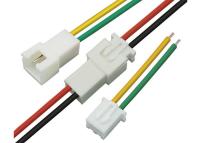 China JST XH 2.54mm 2 Pin Male to Female Connector Wire Cable 24AWG 100mm for sale