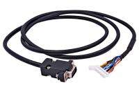 China Custom DB9 RS232 Cable 9 Pin Male to Male Quick Connect Wire Connector 3m for sale