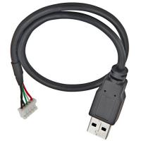 China Custom USB 3.0 Cable Wire Harness to 5 Pin Male JST Crimp Connector for Printer 2.54mm Pitch for sale