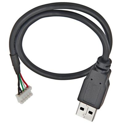 China Custom USB 3.0 Cable Wire Harness to 5 Pin Male JST Crimp Connector for Printer 2.54mm Pitch for sale