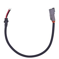 China Custom 2 Pin Waterproof Car Extension Cable Wiring Harness Deutsch DT Female Connector -40℃ to 120℃ for sale