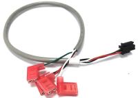 China 6.35mm 250 Female Flag Terminal to Molex 43025 4P 3.0mm Pitch Cable Harness for sale