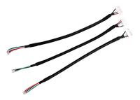 China JST 2.54mm Male Connector XHP-5P OD4.5mm 4C Wire Cable Assembly Custom Length for sale