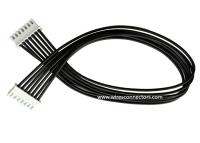 China JST XH 7P 2.54mm Pitch Male to Male Connector Extension Wire Custom Cable Assembly 3A 250V for sale