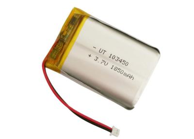 China 3.7V 1800mAh Lithium Polymer Battery 1S 6.66Wh Rechargeable Lipo for RC Cars for sale