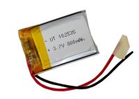 China 102535 3.7V 800mAh LiPo Battery Pack for GPS Devices High Capacity Rechargeable for sale