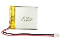 China Rechargeable 403035 Li Polymer Battery Pack 3.7V 400mAh for POS Track GPS for sale