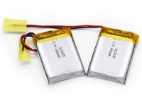 China 502535 400mAh 3.7V Lithium Polymer Battery Pack for GPS Portable Devices for sale