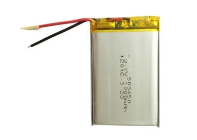 China 503450 Rechargeable Li Polymer Battery 3.7V 1000mAh 1S1P with PCB Protection for sale
