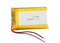 China 703048 3.7V 1000mAh Polymer Lithium Battery 20g Deep Cycle Rechargeable for sale