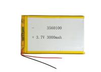 China 3560100 3.7V 3000mAh Rechargeable Li Polymer Battery Pack for PDA Devices for sale