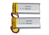China Ultra Thin 602045 500mAh 3.7V LiPo Battery Pack with PCM Protection for sale