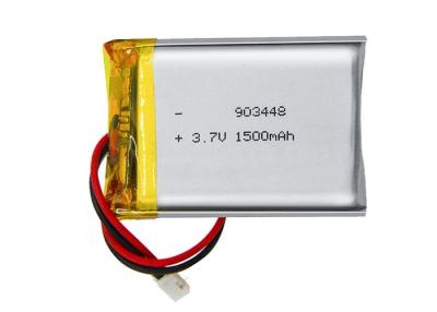 China Custom 903448 Lithium Polymer Rechargeable Battery 3.7V 1500mAh for Digital Products for sale