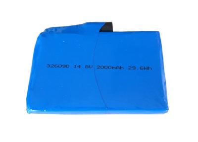 China Rechargeable Lithium Polymer Battery 2000mAh 14.8V Lipo Battery Pack for Medical Device ROHS Compliant for sale