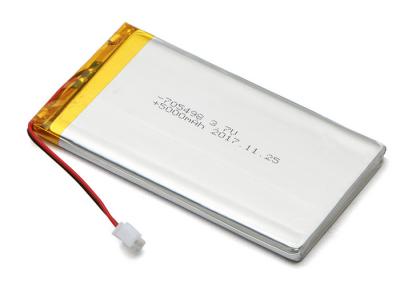 China 705498 5000mAh 3.7V Li-polymer Battery High Capacity Lipo Power Bank Cell for sale
